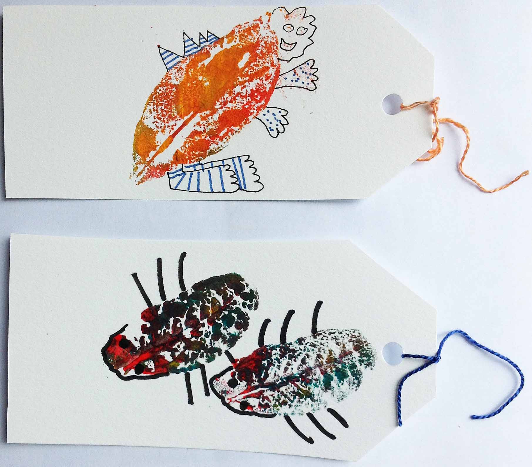 Leaf printing | languageisheartosay.com